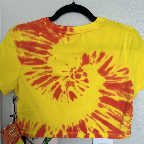 Forever 21 | Tops | Flamin Hot Cheeto Tie Dye Crop Top | Poshmark